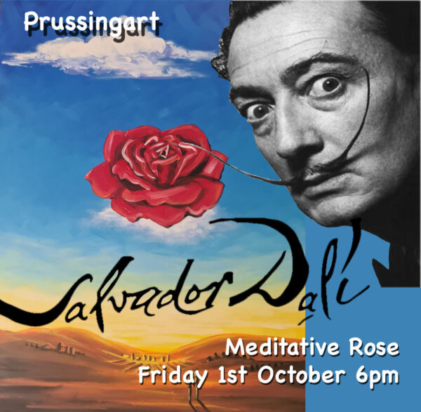 Salvador Dali “Meditative Rose” - Prussing Art